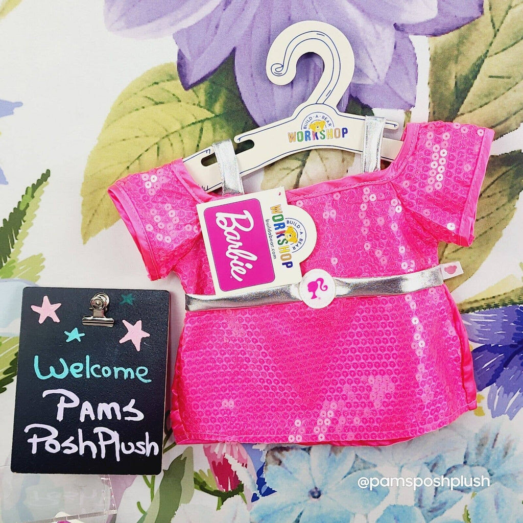 Rare Barbie The Movie Margot Robbie Build A Bear Plush Fashion Doll Co ...