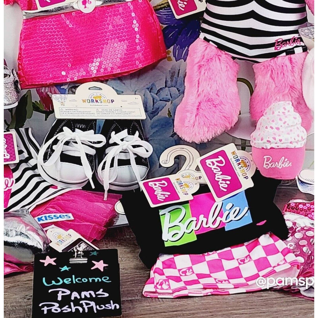 Rare Barbie The Movie Margot Robbie Build A Bear Plush Fashion Doll Co ...