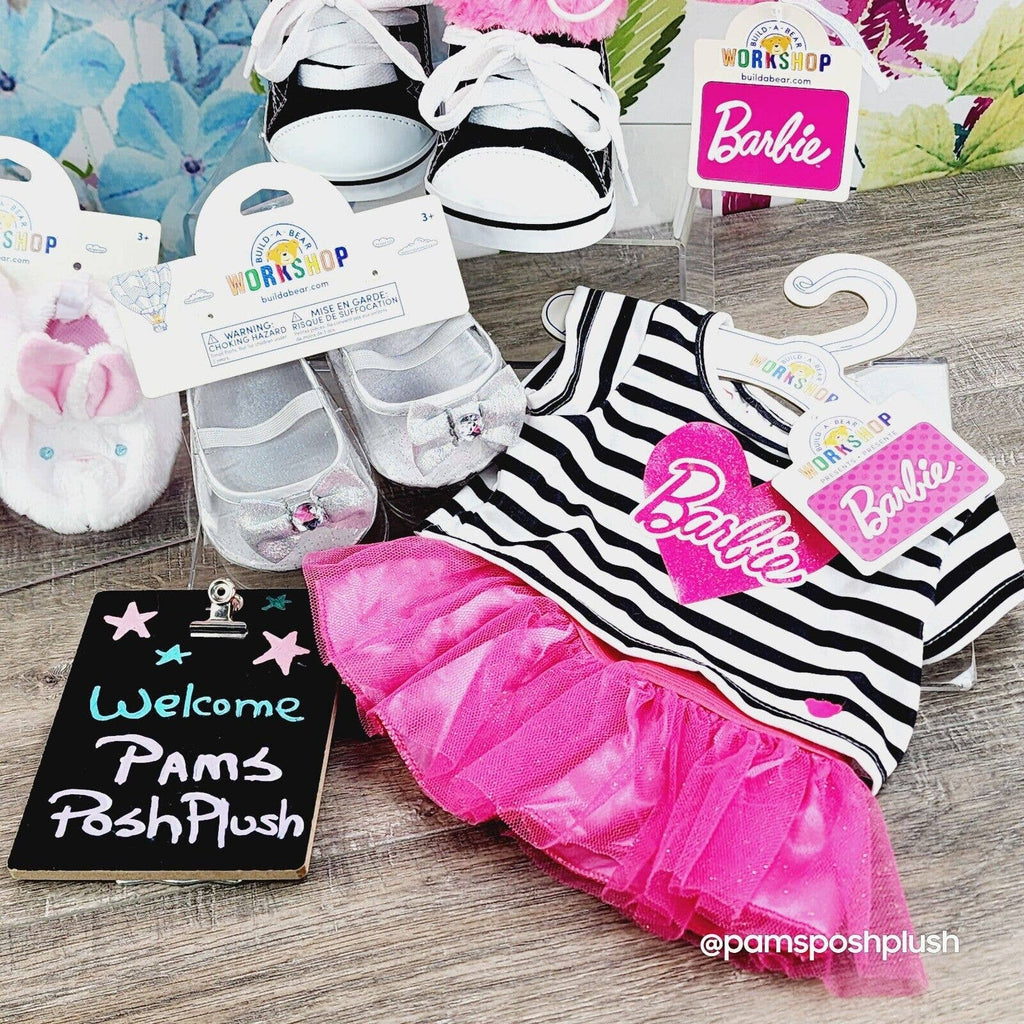 Rare Barbie The Movie Margot Robbie Build A Bear Plush Fashion Doll Co ...