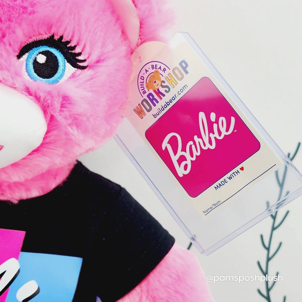 Rare Barbie The Movie Margot Robbie Build A Bear Plush Fashion Doll Co ...