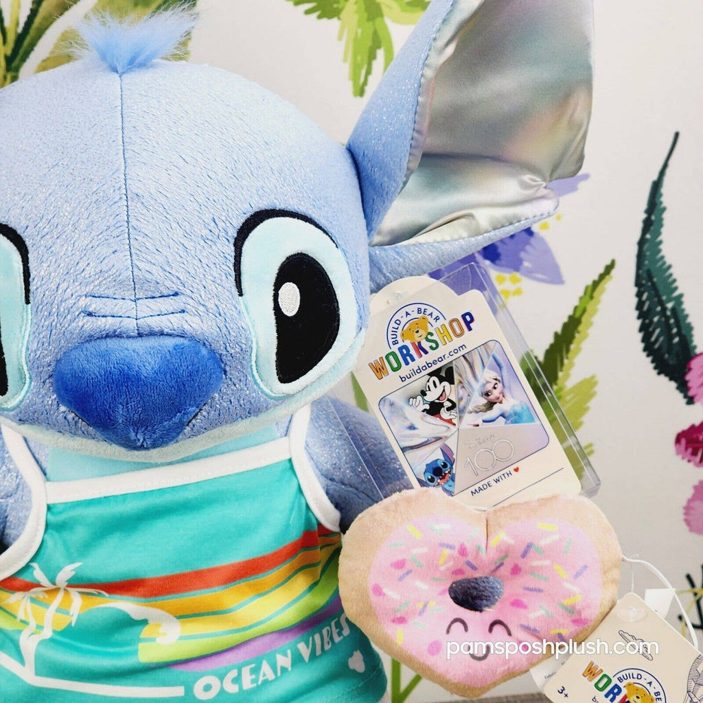 Build A Bear Disney100 Stitch Celebration Plush Disney 100 & Stitch Sl ...